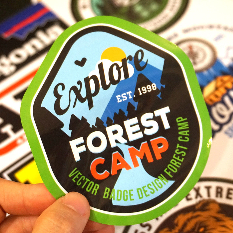Custom Printing Die Cut Vinyl Sticker Brand Logo Labels Sticker Sheet ...