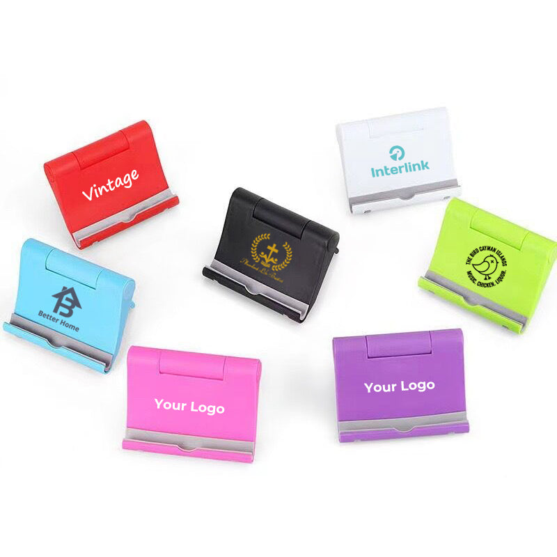 Custom Logo Cell Phone Stands Portable Foldable Tablet Stand Holder ...