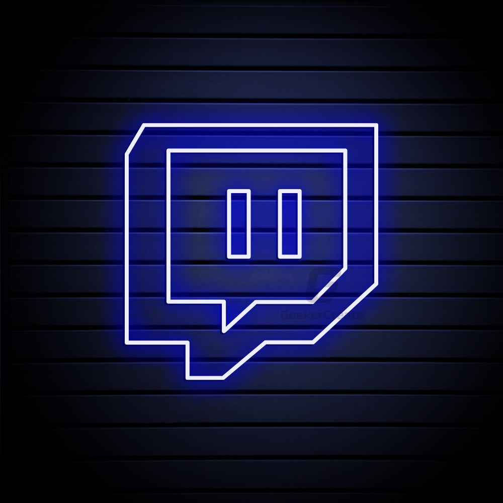 Twitch Logo Neon Signs – GeekerCreate