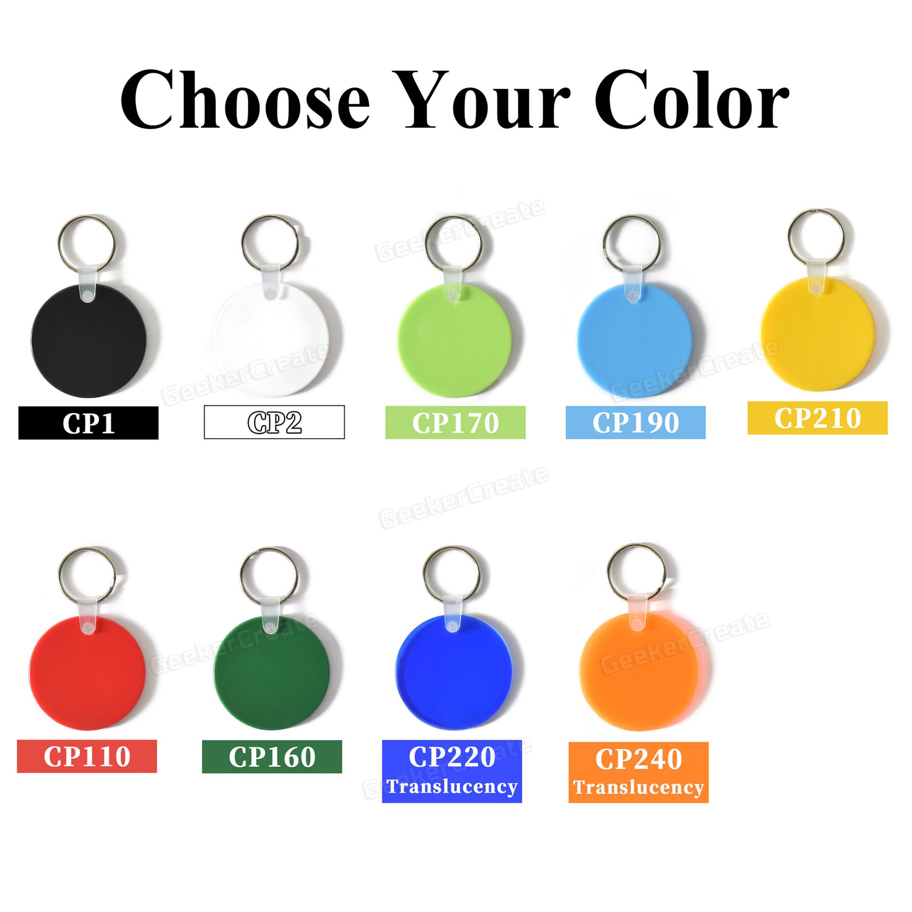 Custom Round Shape Soft Key Tag Promotional Printed PVC Clear Keychain ...