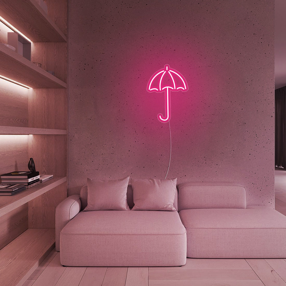 Umbrella LED Neon Sign - Mini Neon Sign – GeekerCreate