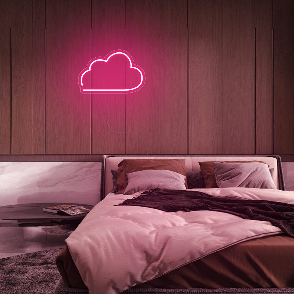Cloud LED Neon Sign - Mini Neon Sign – GeekerCreate