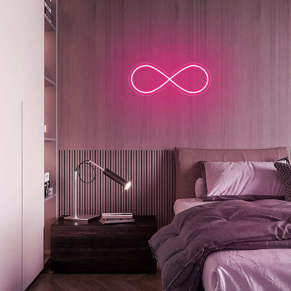 Infinity LED Neon Sign - Mini Neon Sign – GeekerCreate